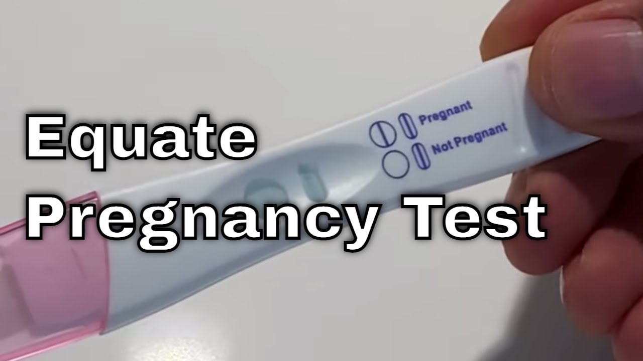 Equate Pregnancy Test - How to Use (ASMR) - YouTube