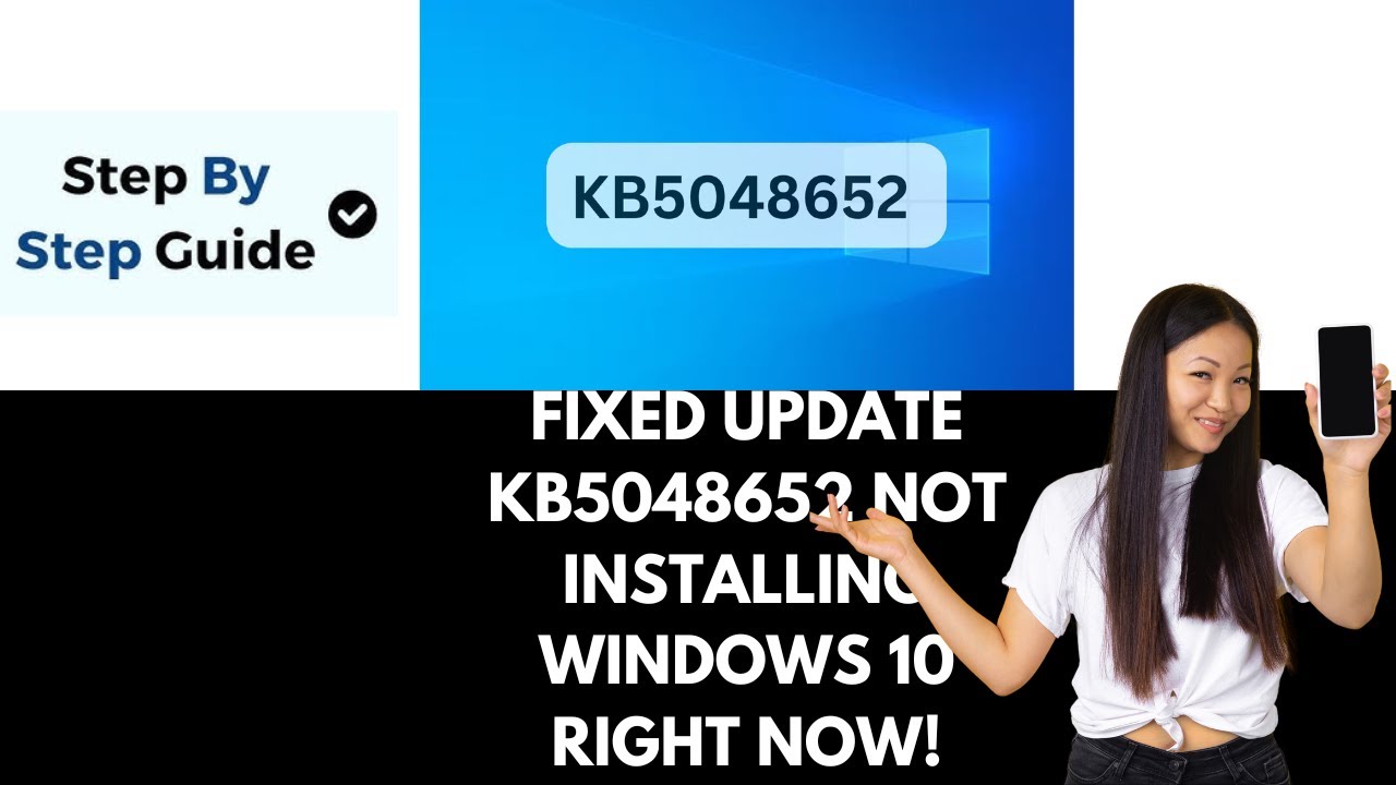 How To Fix Update KB5048652 Not Installing In Windows 10 PC - YouTube