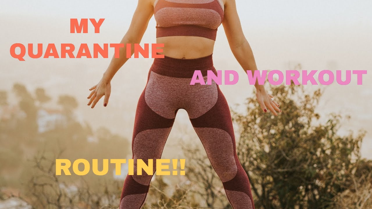 My Quarantine Routine! (+ workout!) - YouTube