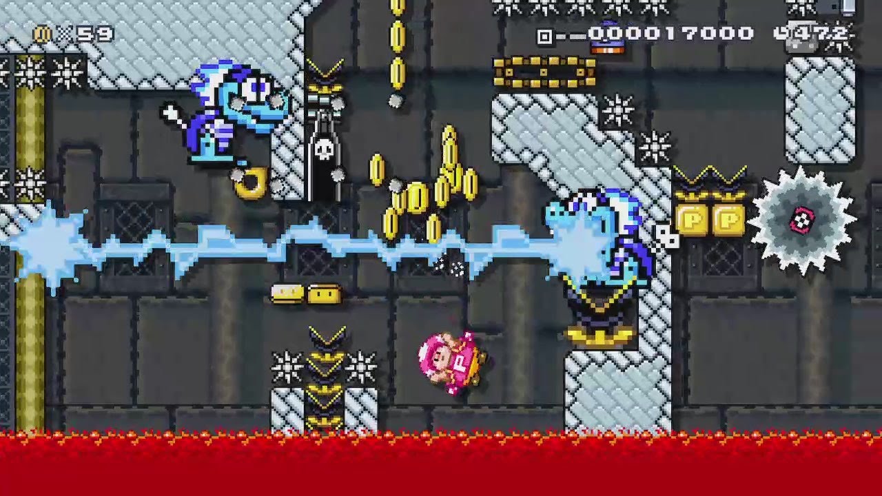 【マリオメーカー2】Larry's Molten Mech Factory【MarioMaker2】 - YouTube