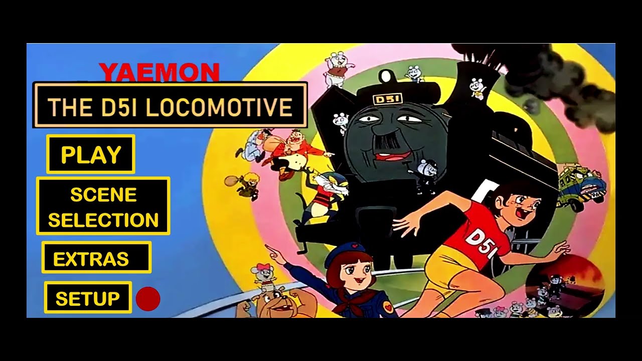 Kikansha Yaemon D51 english DVD walkthrough - YouTube