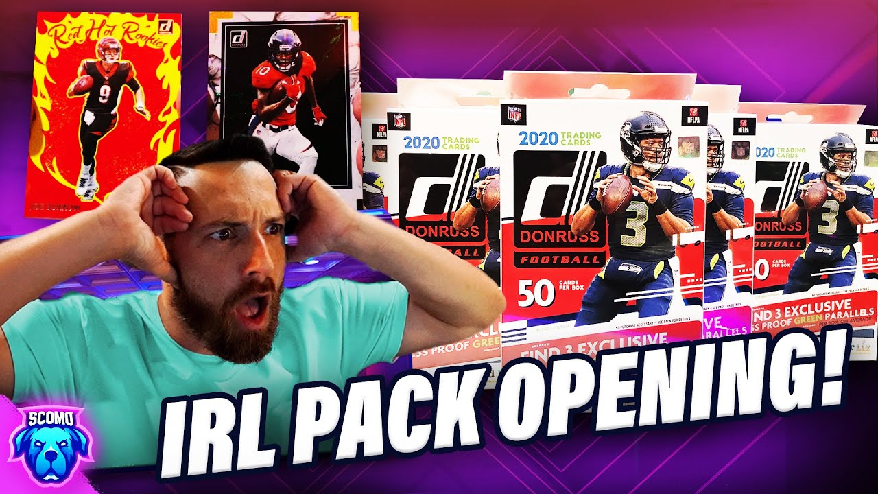 SEARCHING FOR ROOKIE QBs! IRL PACK OPENING! - YouTube