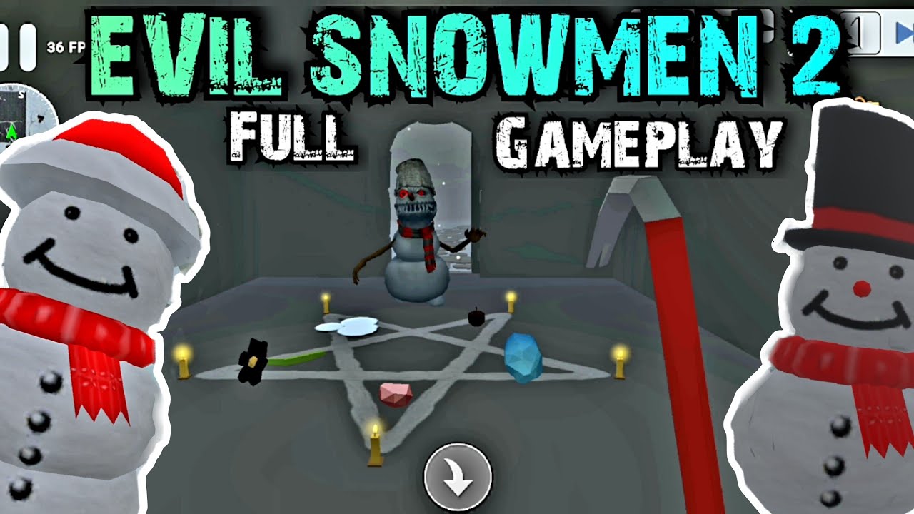 Evil Snowmen 2 Full Gameplay II Evil Snowmen 2 walkthrough II Evil ...