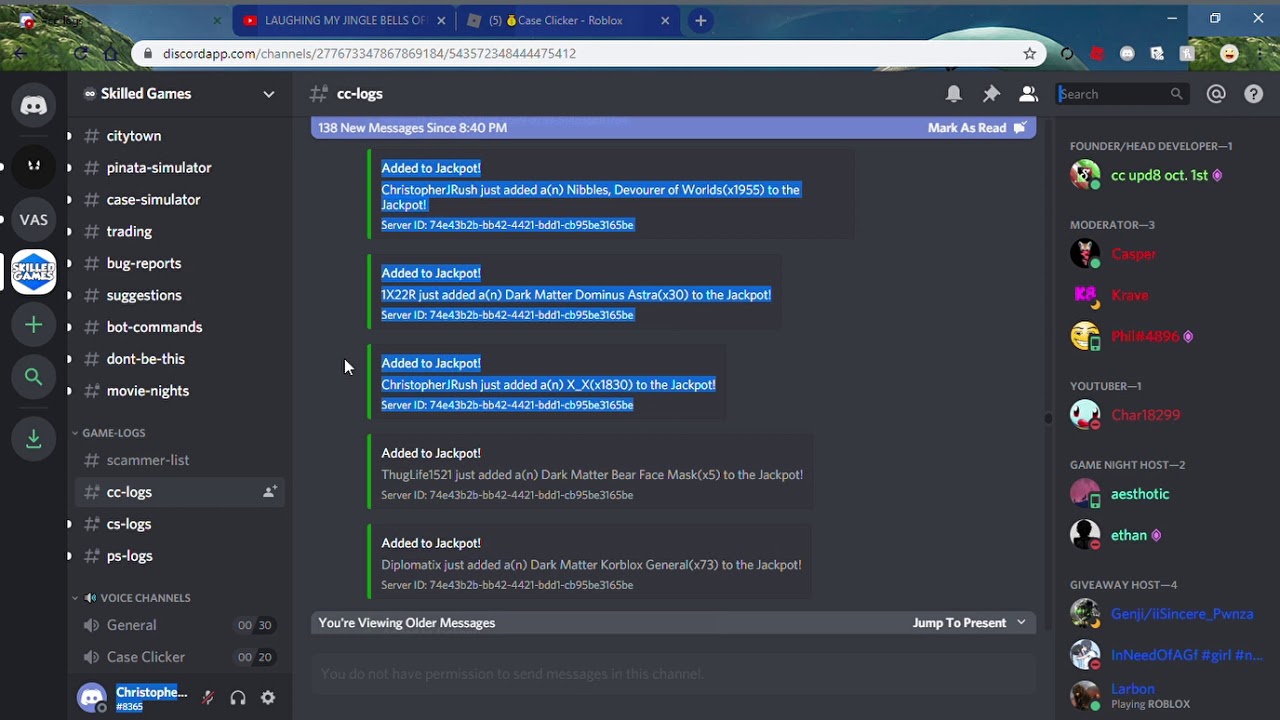 #cc logs Google Chrome 9 25 2019 8 57 12 PM - YouTube
