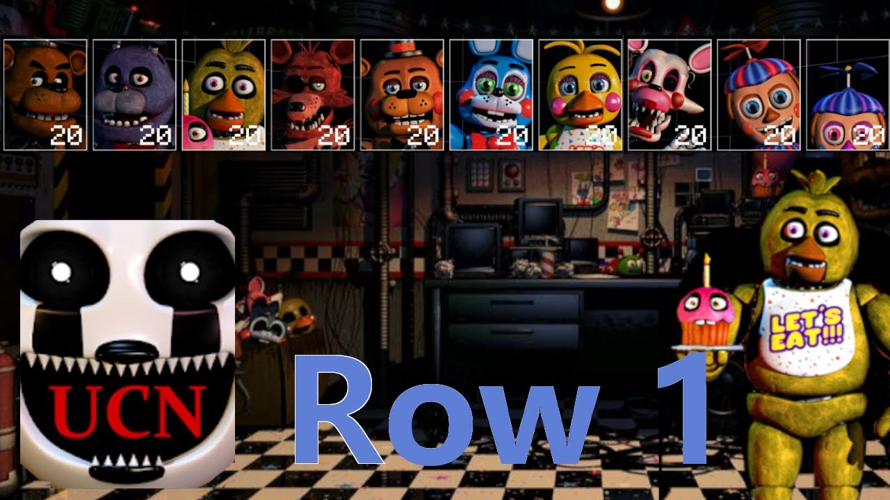 Ultimate Custom Night Character Guide Part 1 - YouTube