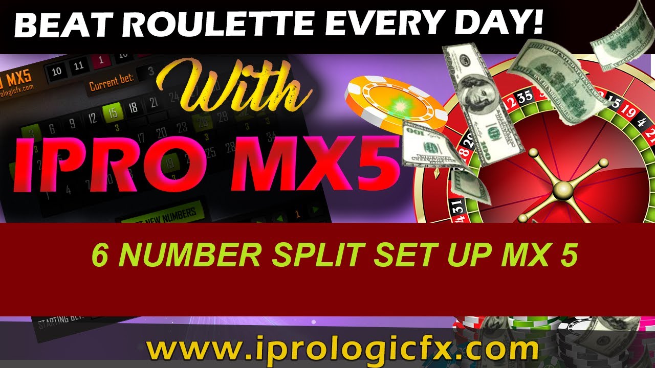 Best winning roulette system - split number set up- best winning ...