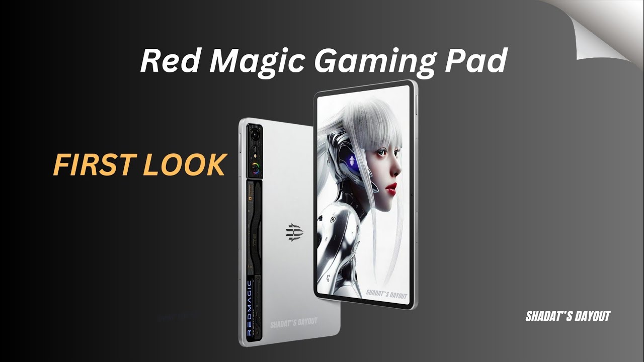 Red Magic Gaming Pad FIRST LOOK - IT's finally HERE - YouTube