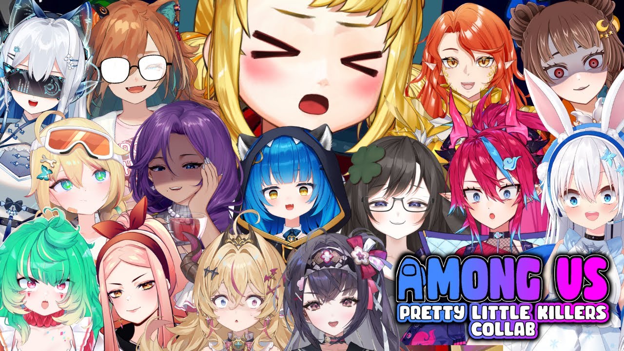 【Among Us】 Pretty Little Killers Collab? Oh no.... - YouTube