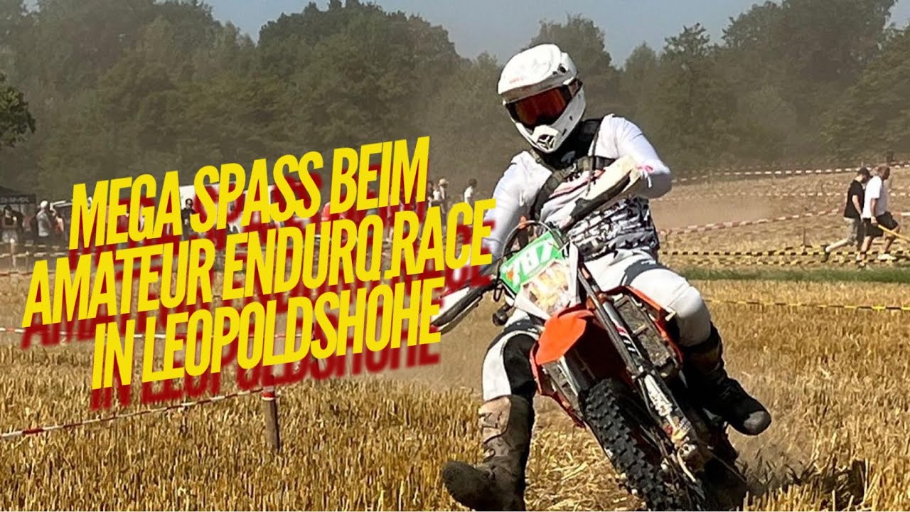 Mega Spaß beim Amateur Enduro Race in Leopoldshöhe - YouTube
