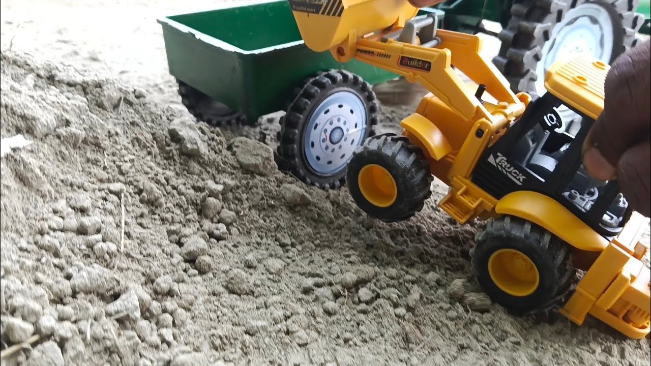 JCB tractor cartoon video||m cartoon india|damper cartoon - YouTube