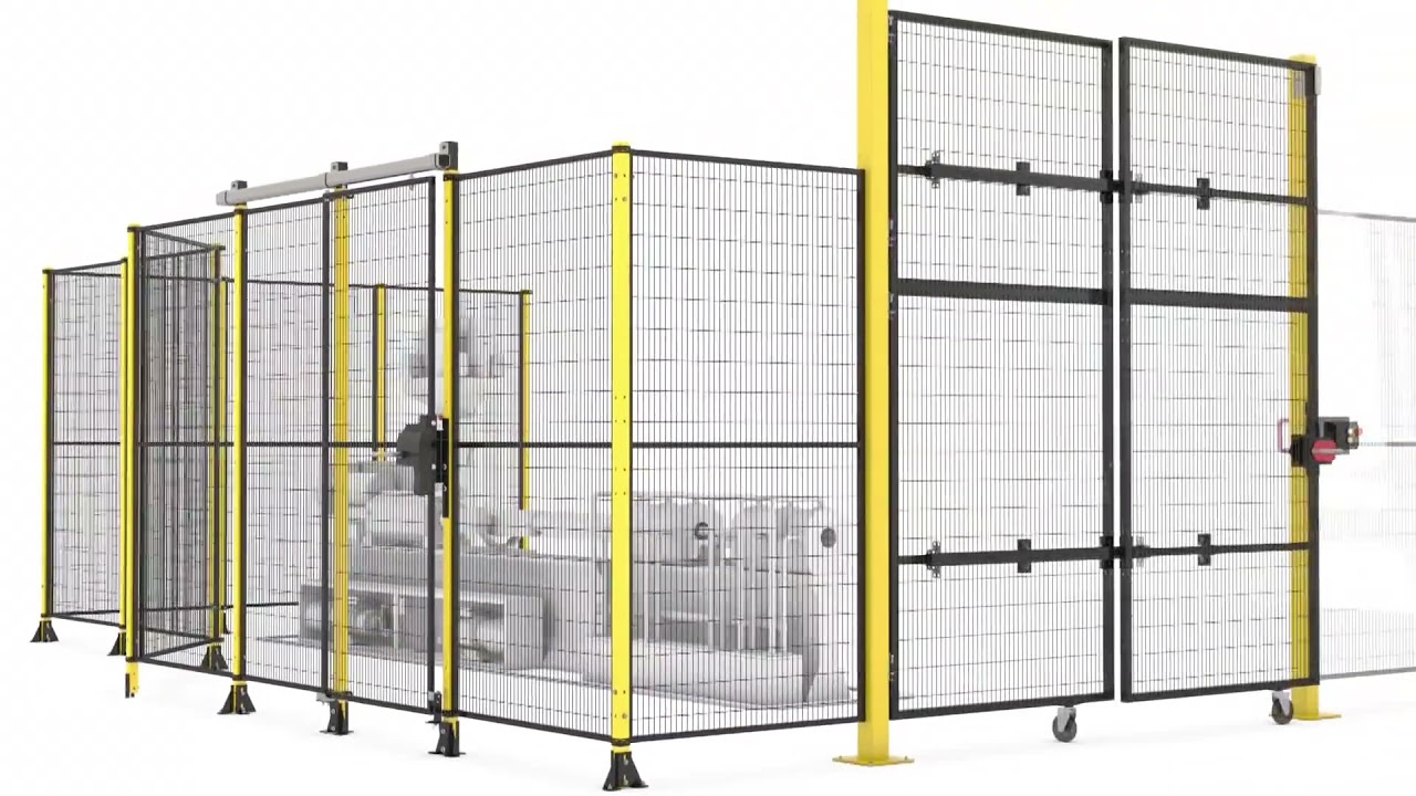Satech Modular Machine Guards - BASIC Series - YouTube