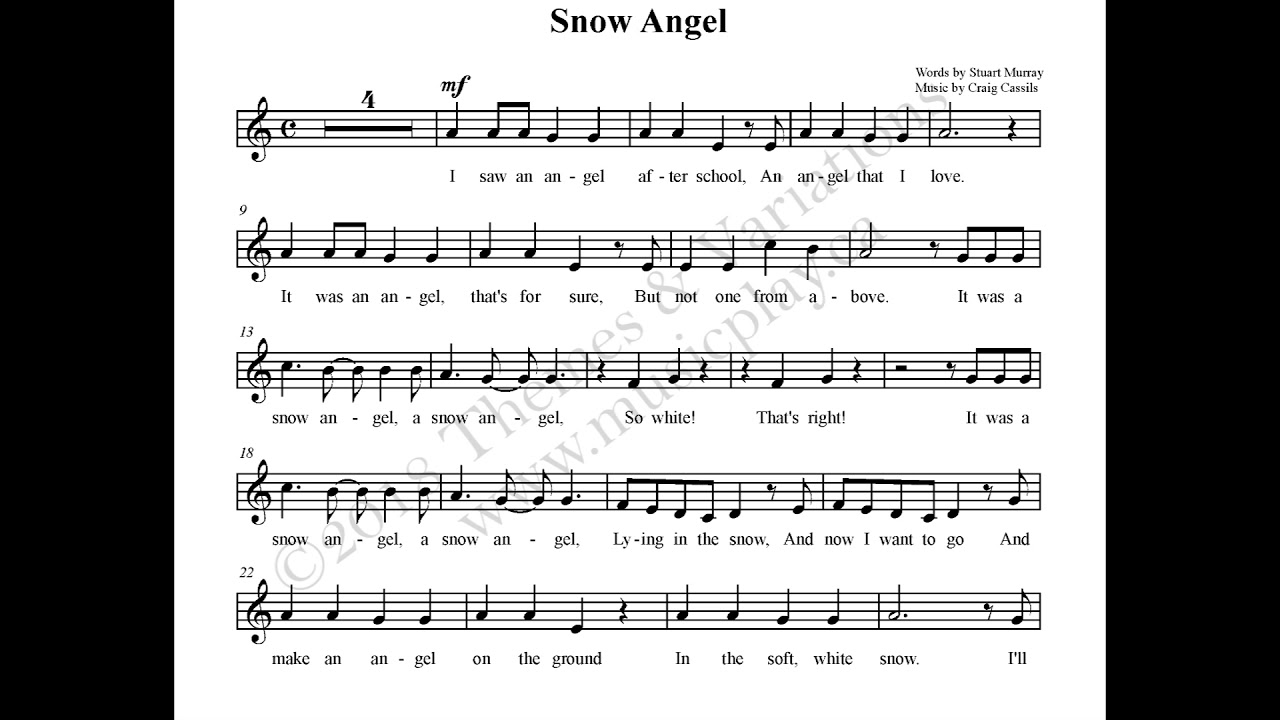 Snow Angel - Snowtastic Choral Collection - YouTube