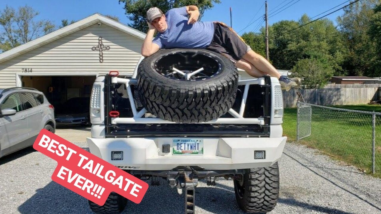 Wilco Offroad Prerunner Tire Tailgate Silverado BettyWhite, Best Spare ...