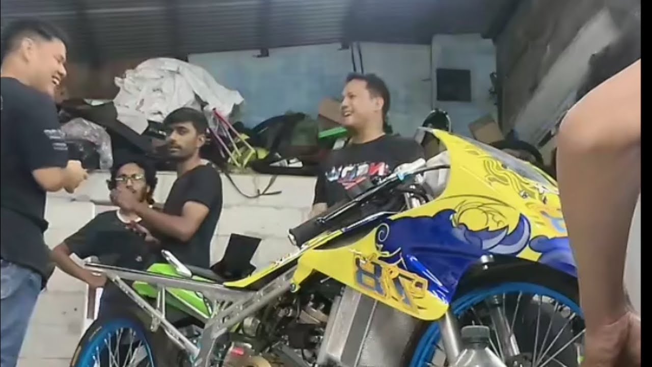 BENGKEL TEKNOTUNER KEDATANGAN TAMU DARI INDIA ⁉️ GARA2 NINJA ZELIX ...
