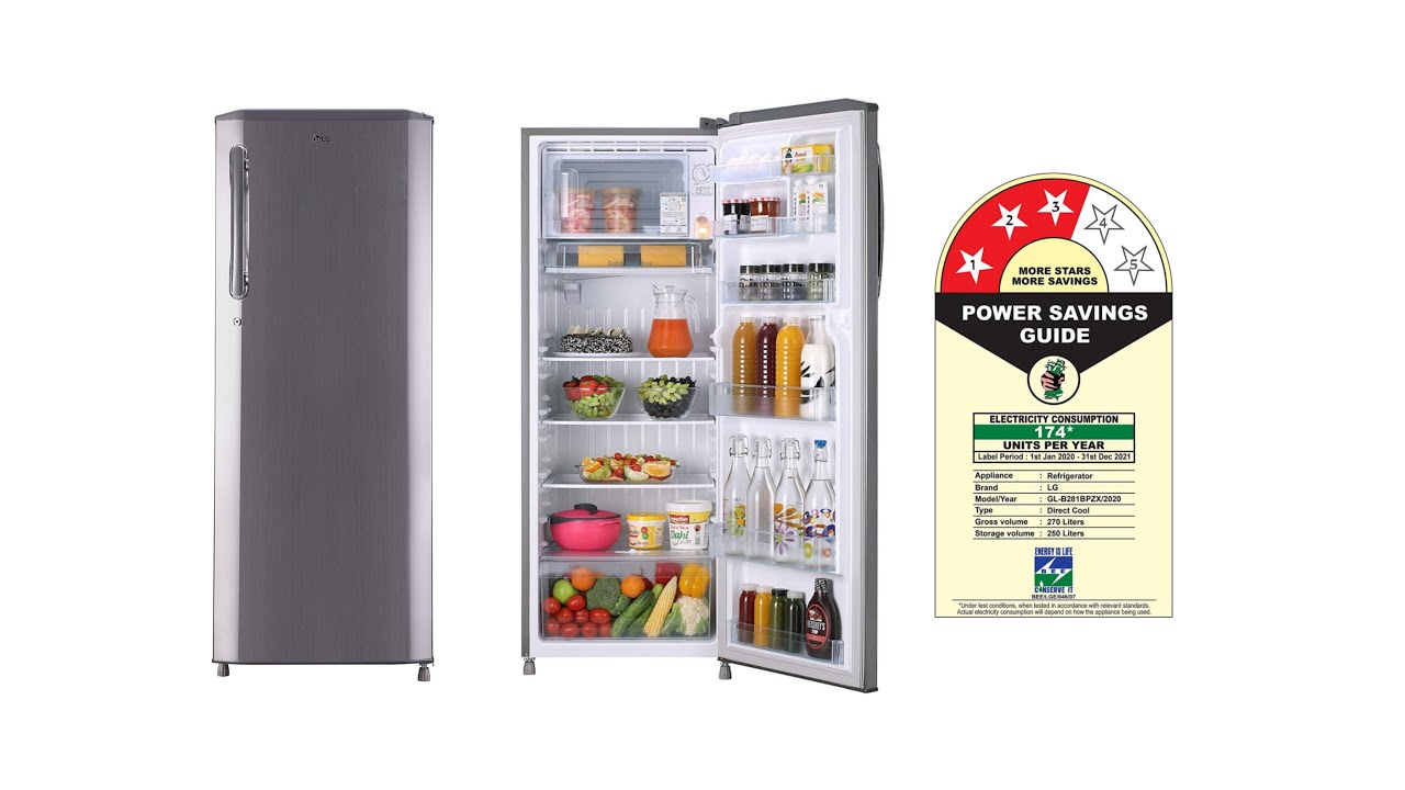 LG 270 L Refrigerator | Amazon Choice - YouTube