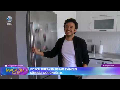 Popçu Buray'ın bekar evinden sürpriz görüntüler   Magazin D   15 Ekim 2017