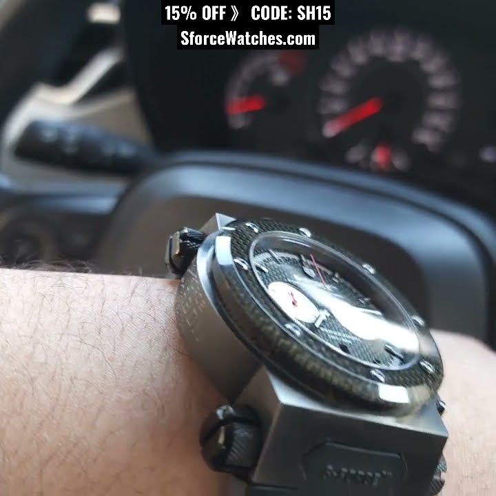 S-FORCE WATCH MERCURY 50MM CARBON ~ 15% OFF 》 CODE: SH15 ...