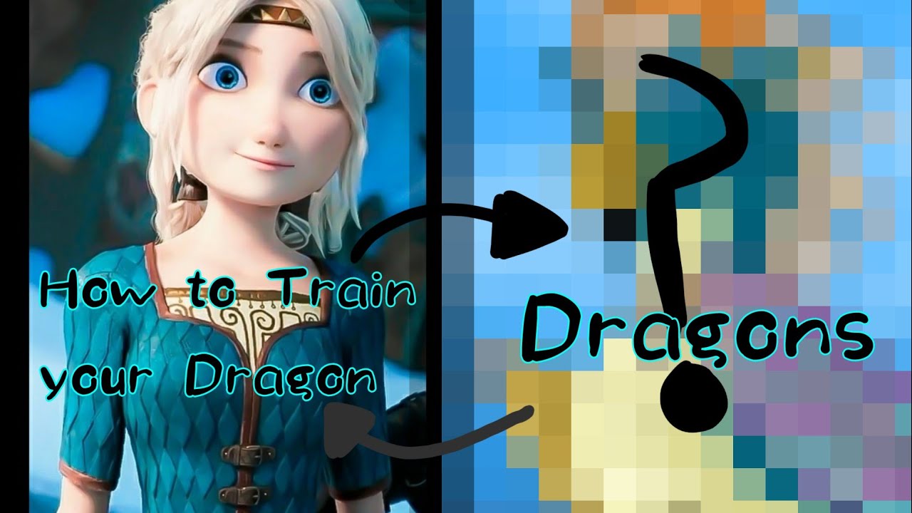 How to train your dragon characters as dragons! Part 1 - YouTube