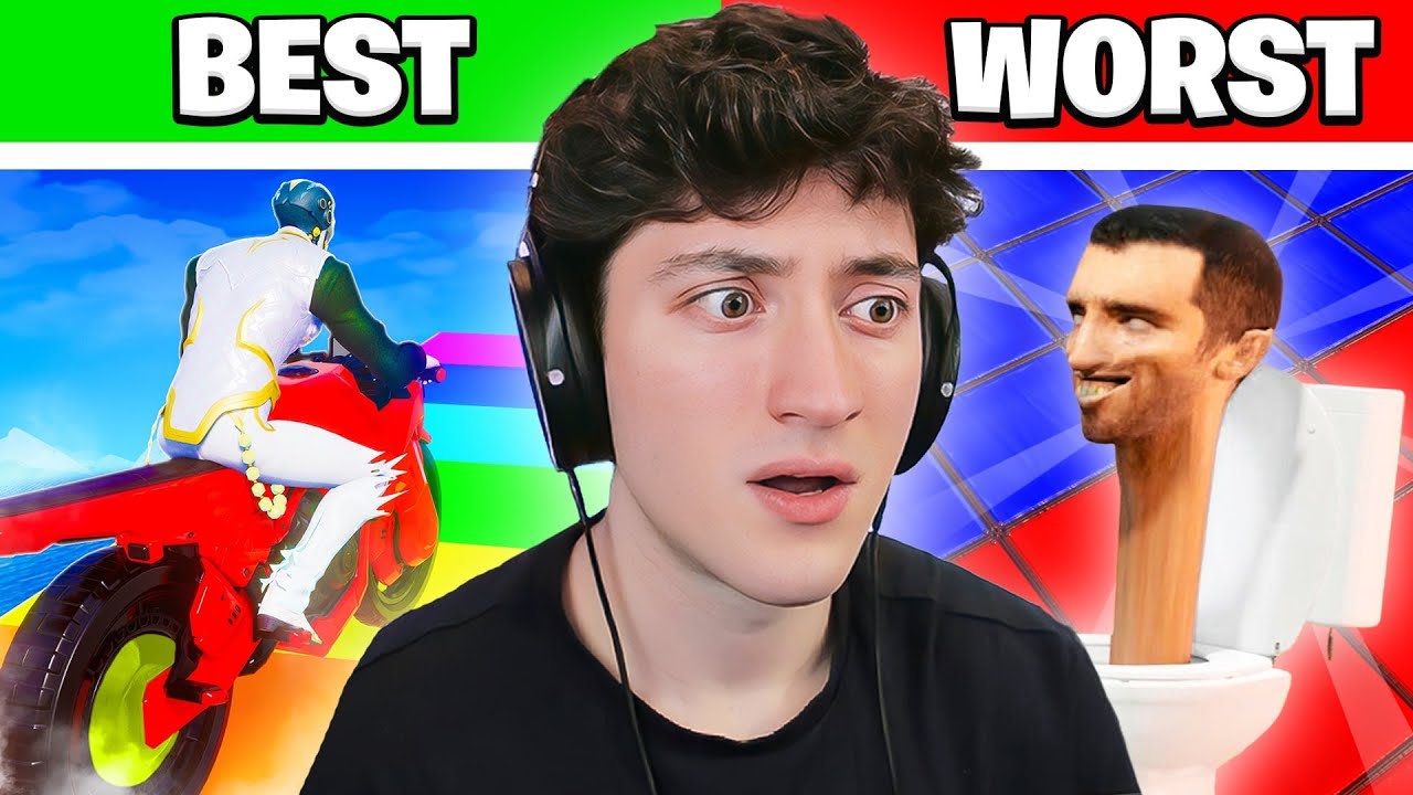 BEST & WORST Creative Maps in Fortnite... - YouTube