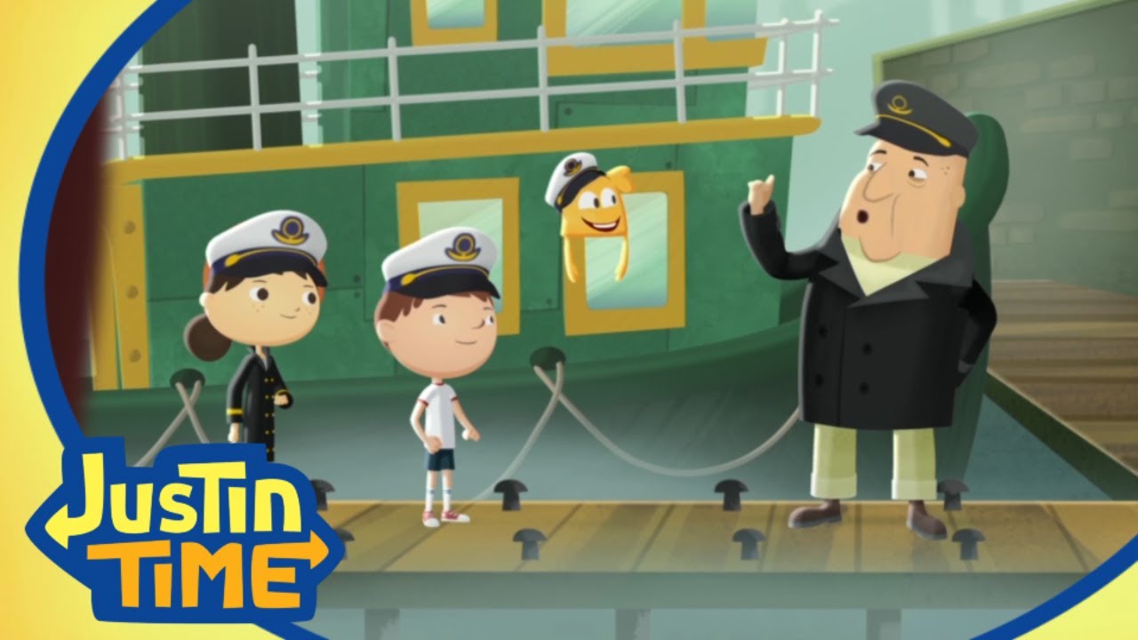 Justin Olive and Squidgy Captain Tugboats | Justin TIme Season 2 ...