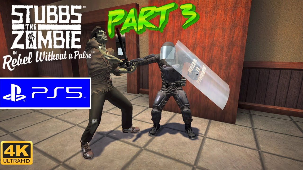 Stubs the Zombie in Rebel Without a Pulse Remaster | Mission #3 "The ...