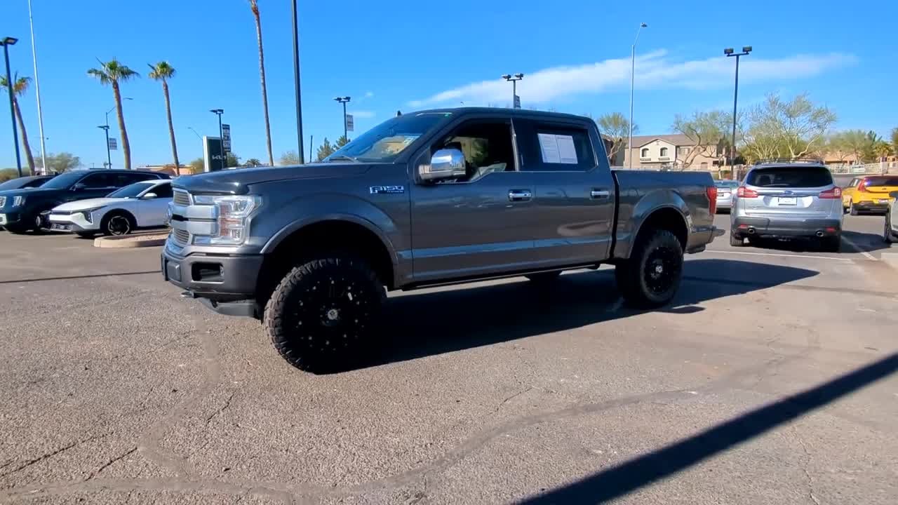2018 Ford F-150 Platinum Phoenix, Scottsdale, Peoria, Glendale, Tempe ...