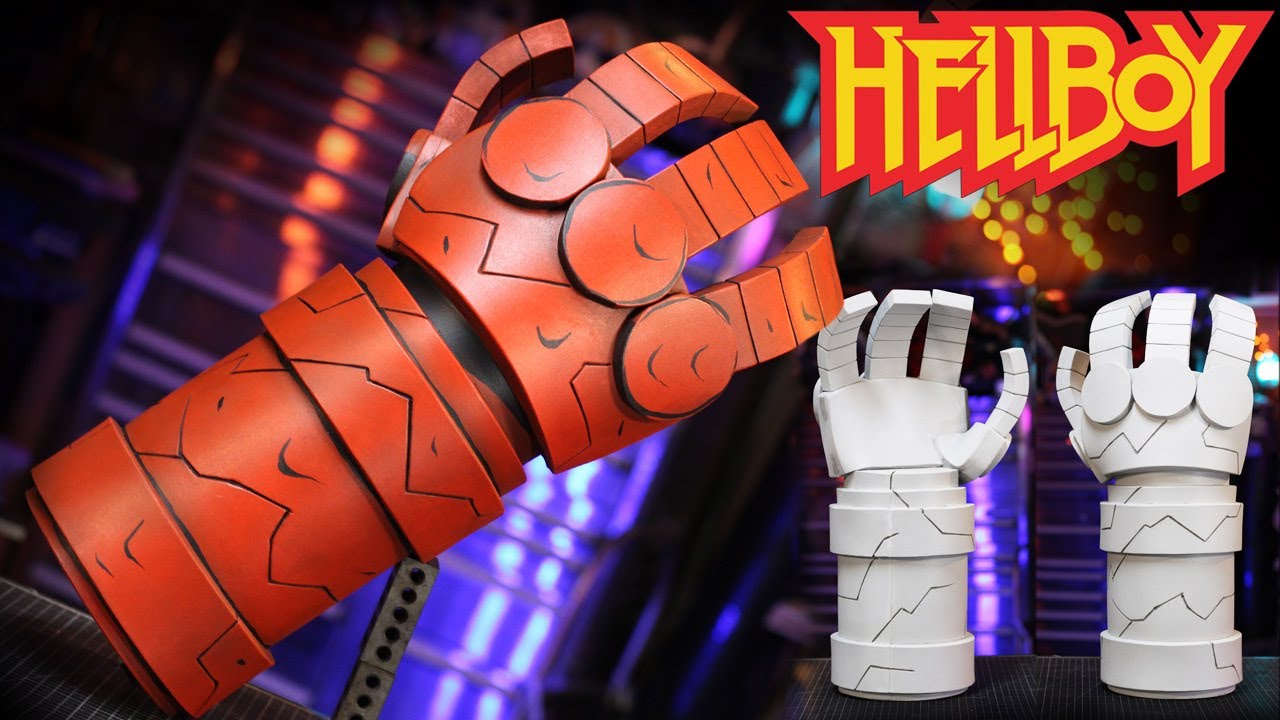 How to Make Hellboy Right Hand of Doom - Comic Style Cosplay - Free ...