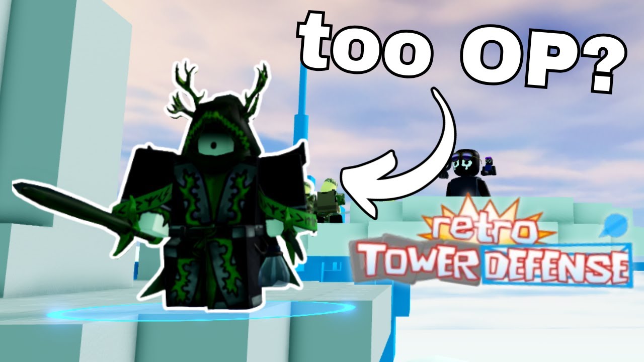 Retro Tower Defense Poison Tower Review.. | Roblox - YouTube