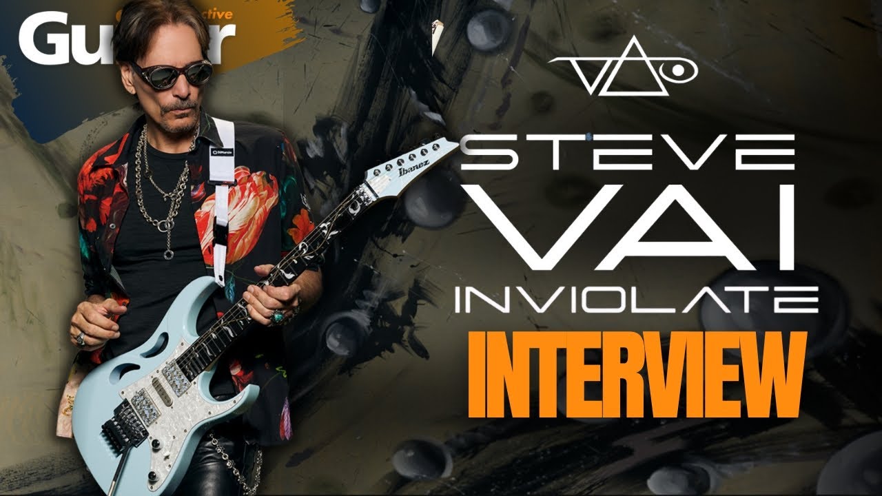 Steve Vai Talks Inviolate, Hand Surgery, 40 years in Music and More ...