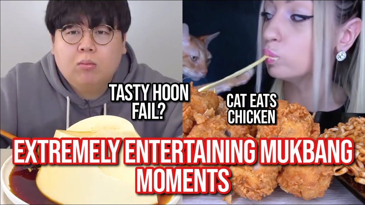 FUNNY mukbang moments that keep me entertained - YouTube