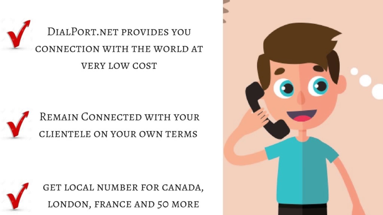 International Virtual Number Service at DialPort.net - YouTube