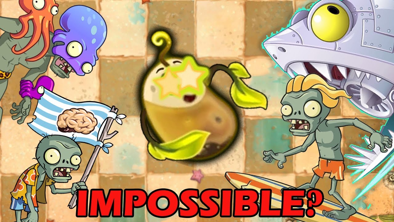 Can you beat Plants vs Zombies with only Potatoes? Part 7 - YouTube