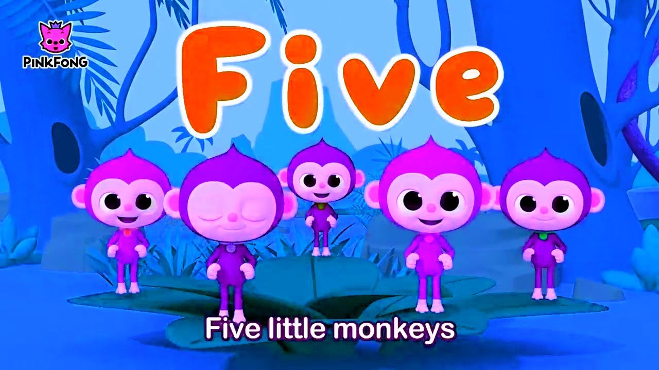 Five Little Monkeys Super Simple Songs Sparta Pitch Effects (Sponsored ...