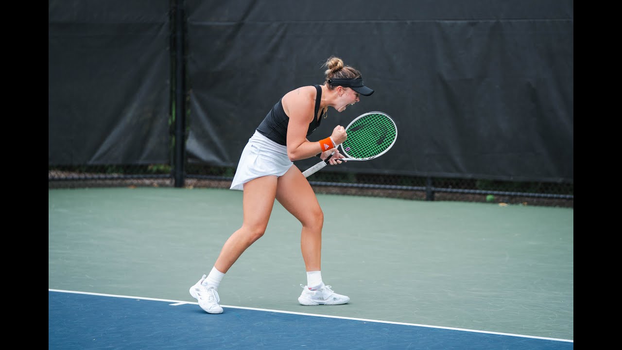 Alexa Noel (Miami) vs Carolina Gomez Alonso (Arkansas) - 2023 Women's ...