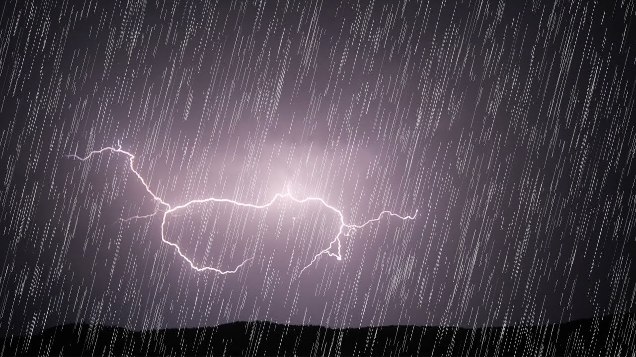 Rumbling Thunder | Relaxing | Thunderstorm Rain Storm Rumble Ambience ...