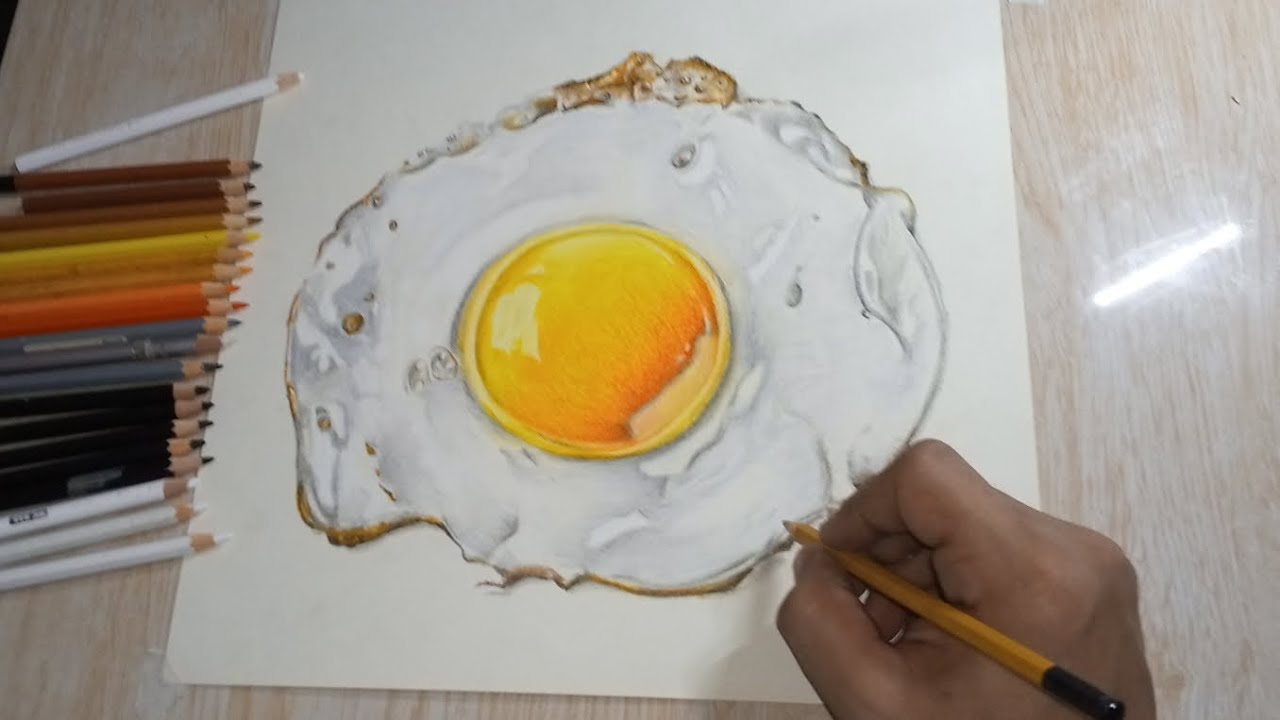 EGG DRAWING | JFS WALL - YouTube