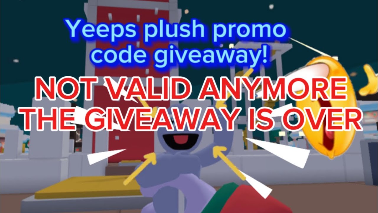 Yeeps promo code giveaway!!! (only valid until the 12/31/2024) - YouTube
