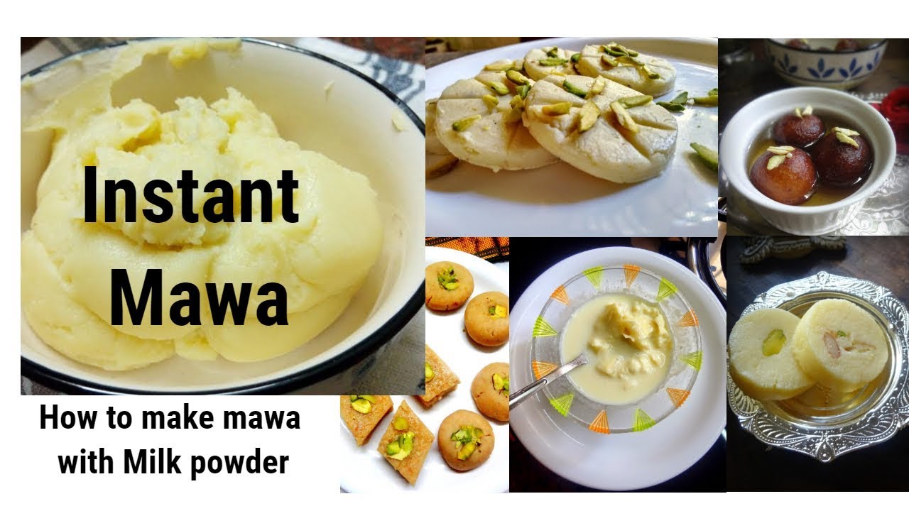 Instant Mawa | Khoya |3 Minute Mawa Recipe, Instant Mawa Recipe - YouTube
