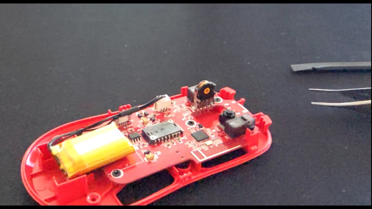 General Scroll Encoder Repair - Pulsar X2 Medium Red - YouTube