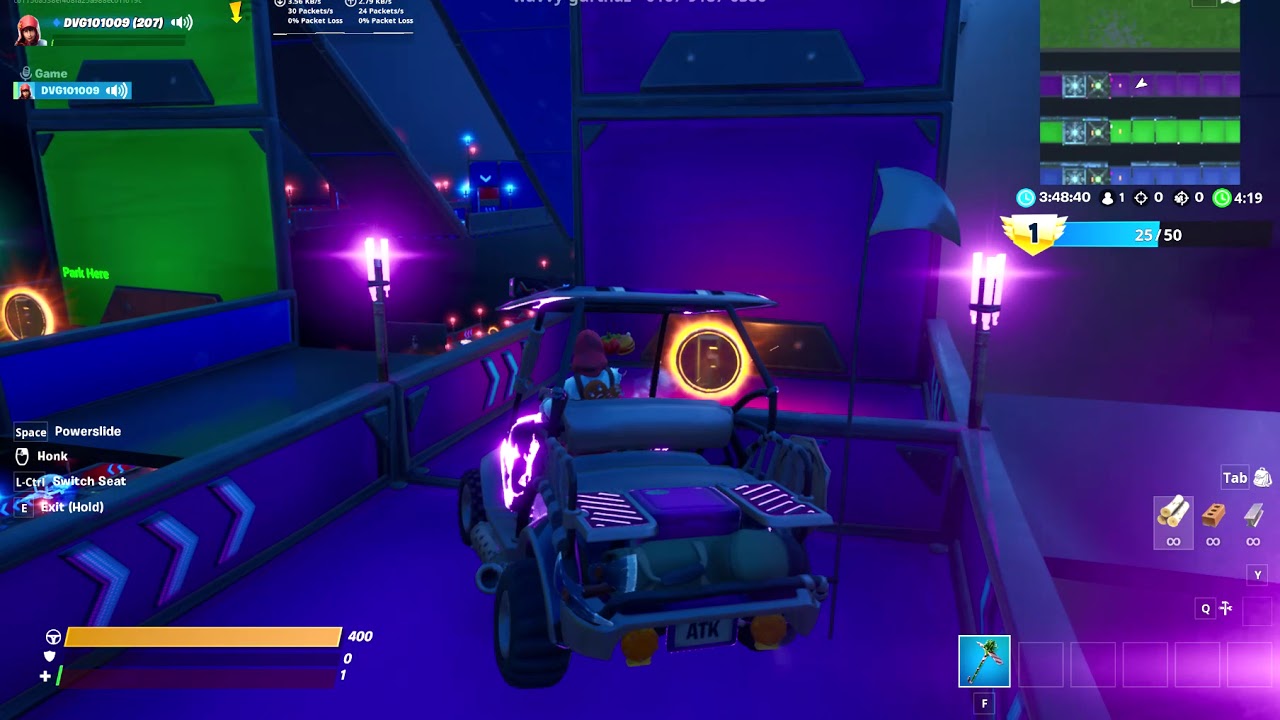 Fortnite 50 level race - YouTube