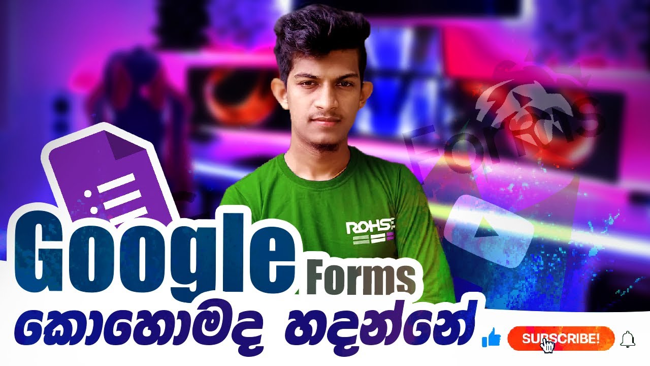 How to Create Google Form | Sinhala 2022 | google form එකක් අපිටත් ...