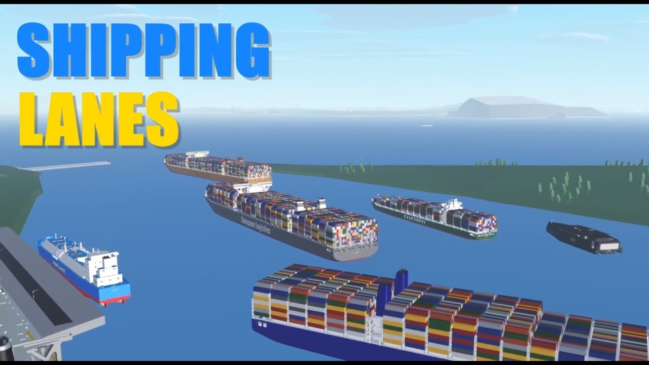 Roblox shipping lanes reviewing Triple E - YouTube