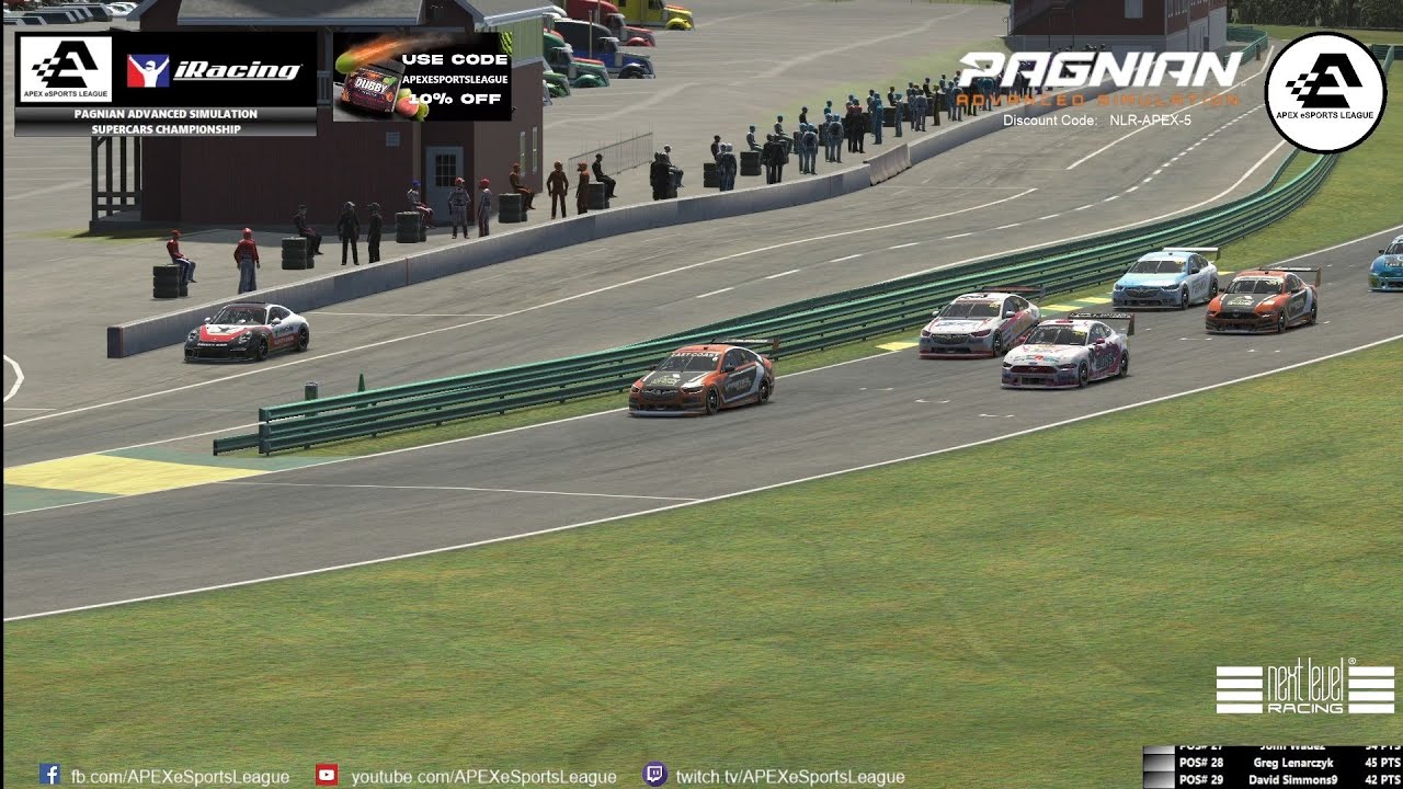 Pagnian Advanced Simulation Supercars Championship - Round 3 - Road ...