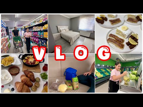 File Market Turu ✅ | Eşimin Diyete Başlamasını Kutladık 🎉 | Trabzon’dan Gelenler 📦 #vlog #market 