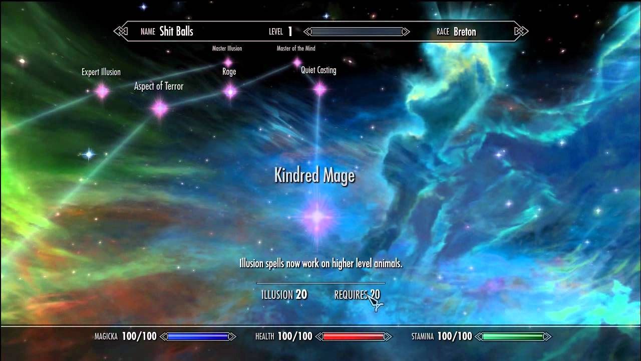 Skyrim Class Builds - Necromancer - YouTube