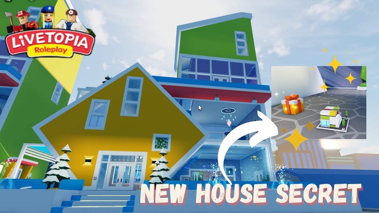 LIVETOPIA NEW HOUSE SECRET ROOM🏠 //UPDATE 37 //Livetopia Roleplay ...