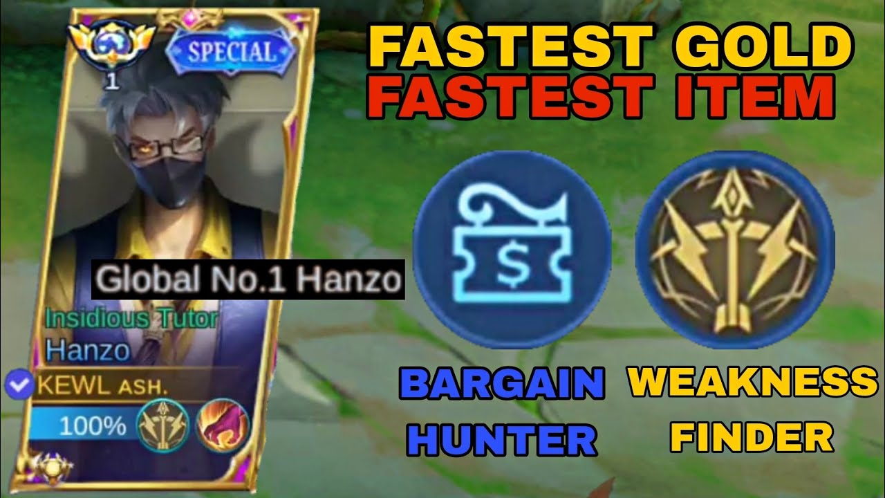 NEW RECORD!! 😱 FASTEST ITEM HANZO NEW EMBLEM PATCH (hanzo best build ...