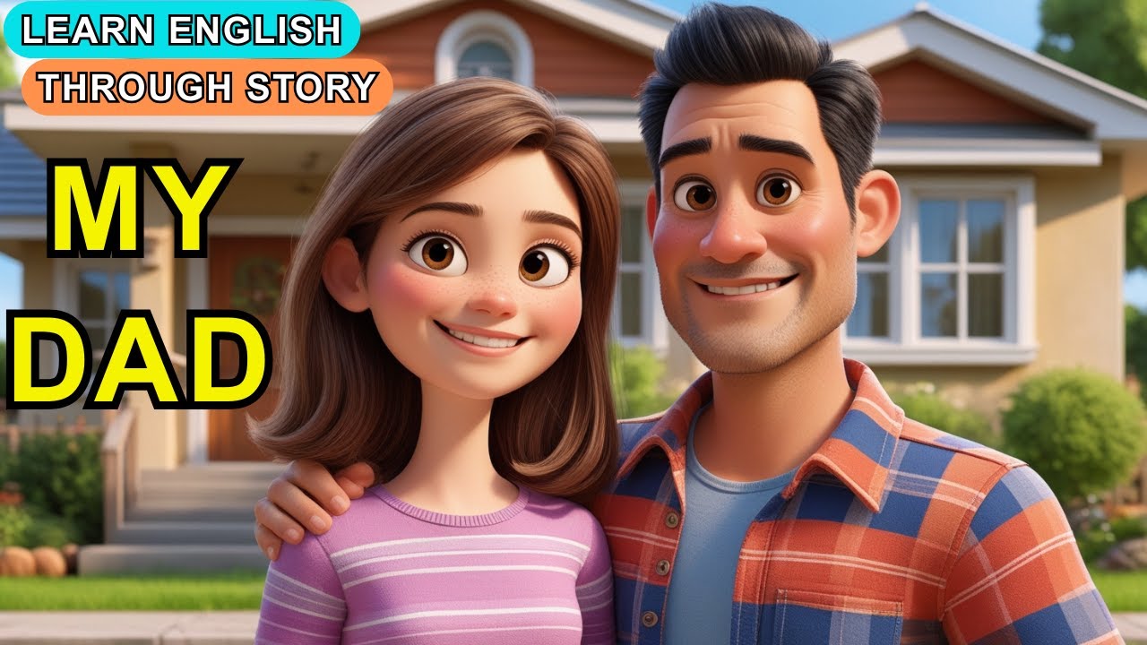 My Dad | Learn English Through Story Level 1 | Improve Vocabulary ...
