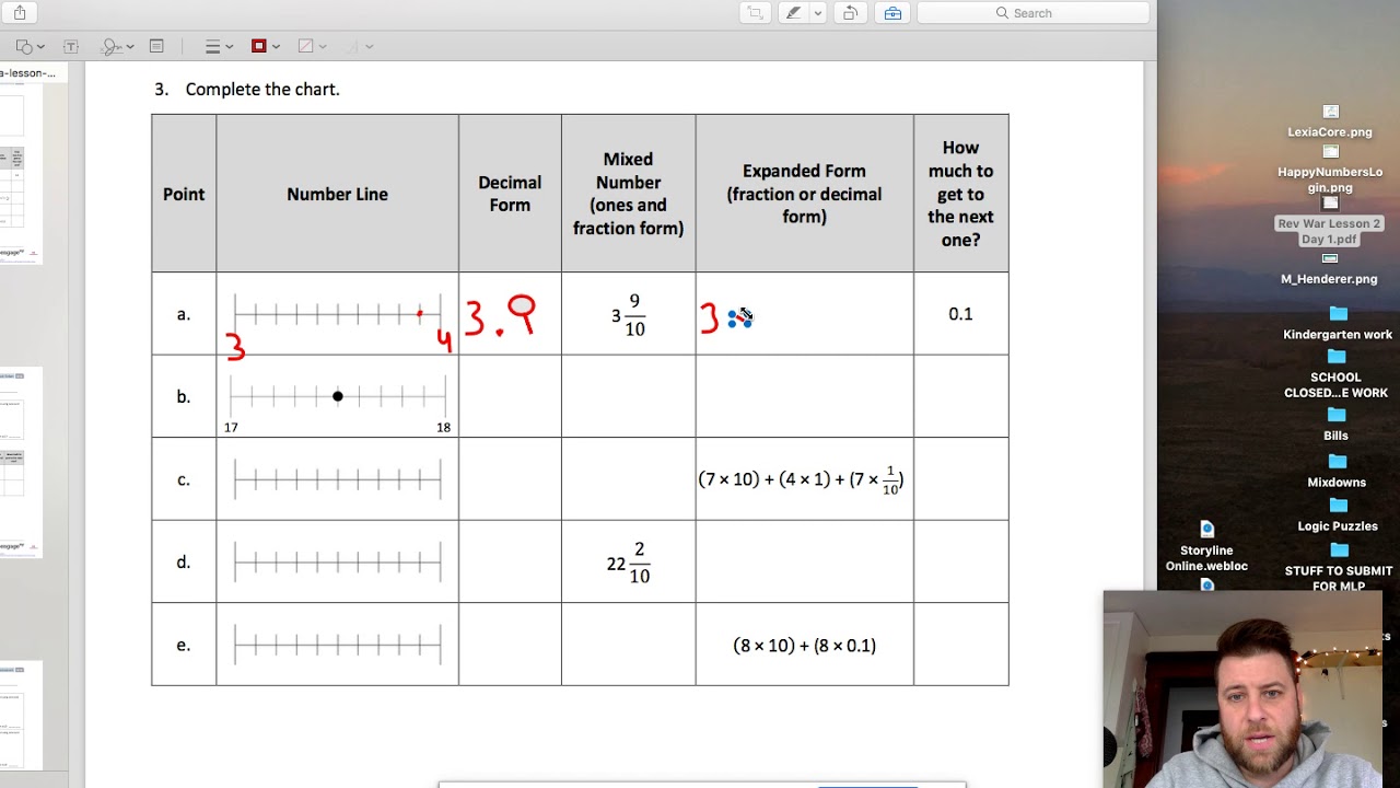 Decimals - Number Line and Expanded Form - YouTube