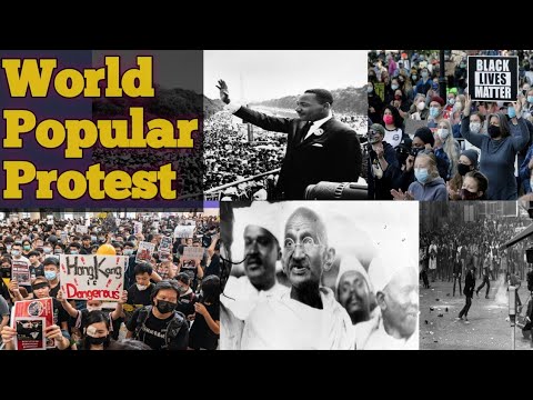 World Biggest Protest In The History | Popular Protest That Has Change ...